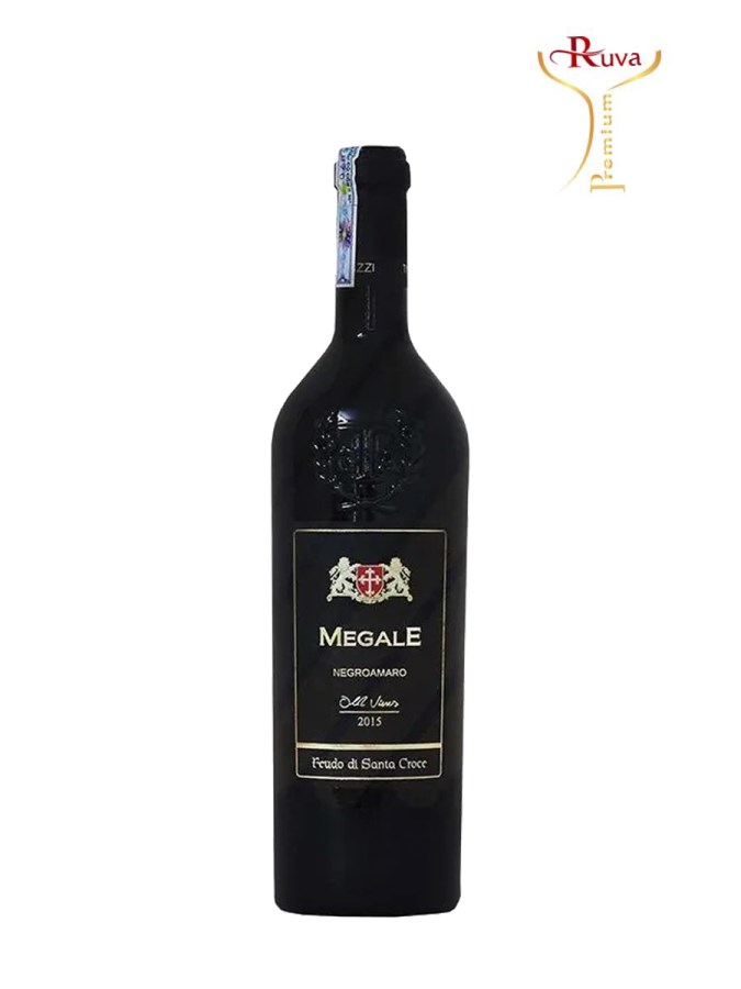 Rượu vang Ý Megale NegroAmaro Old Vines (New Label) chỉ 650k/chai