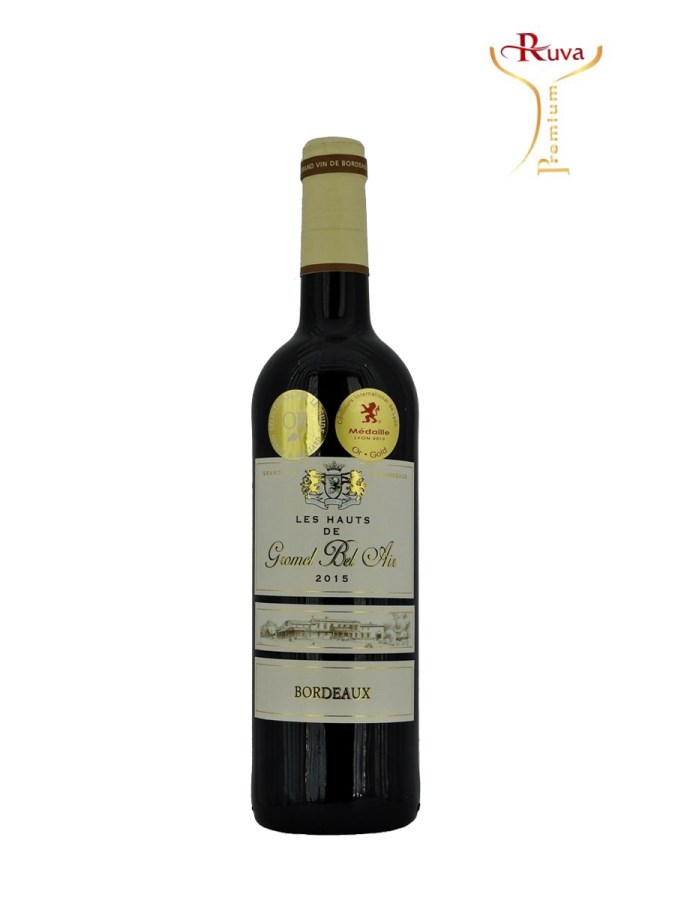 Rượu vang đỏ Château Les Hauts de Gromel Bel Air 2015 13%