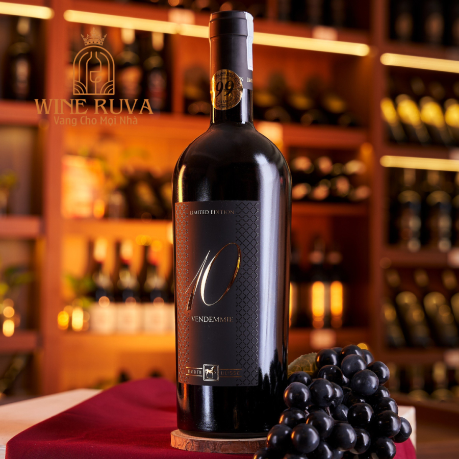 RƯỢU VANG Ý 10 VENDEMMIE TENUTA ULISSE MONTEPUCIANO